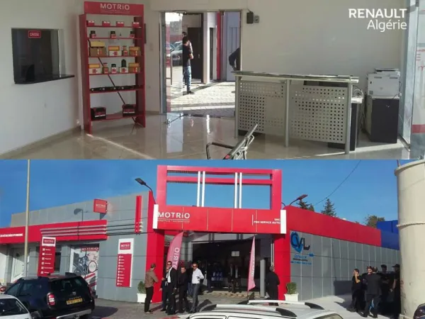 Ouverture d’un nouveau garage Motrio à Cheraga