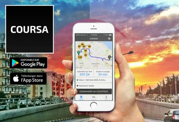 Coursa , nouvelle application VTC
