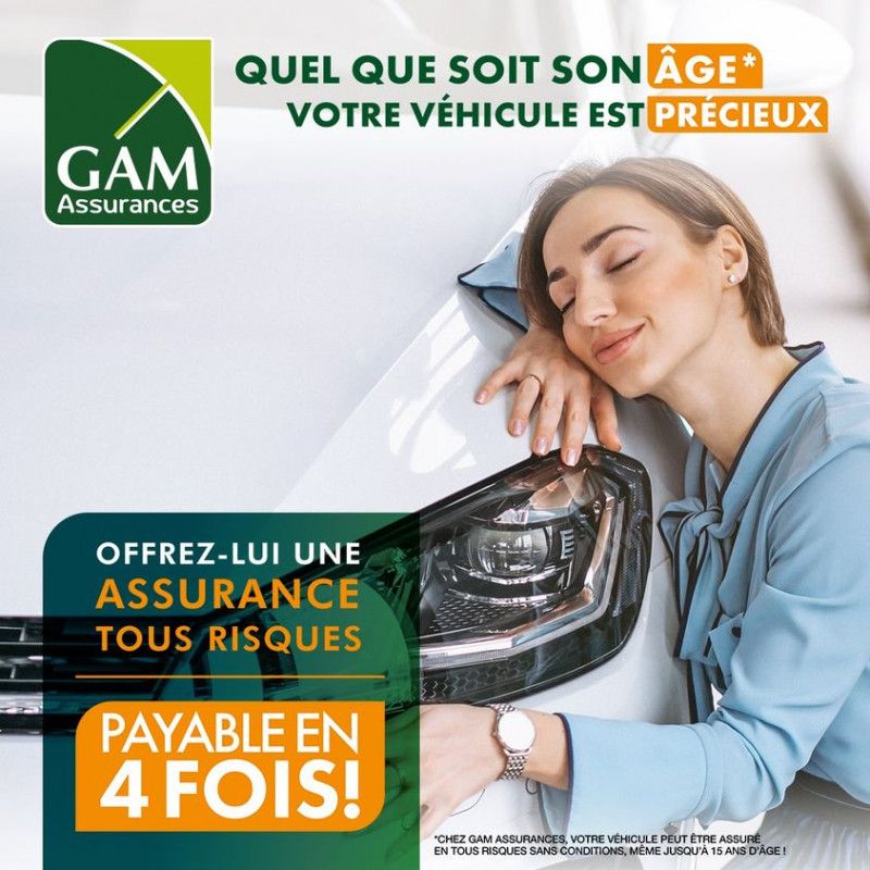 Gam Assurances : L’offre « Tous Risques » étendue aux véhicules jusqu’à 15 ans d’âge